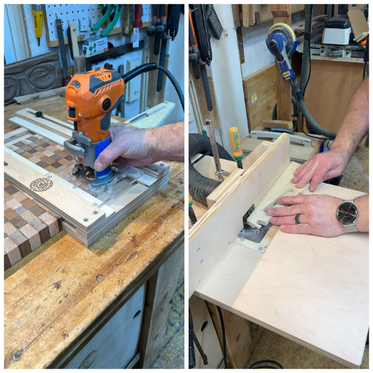 Portable Router Table with Fence & Universal Baseplate – Newman ...